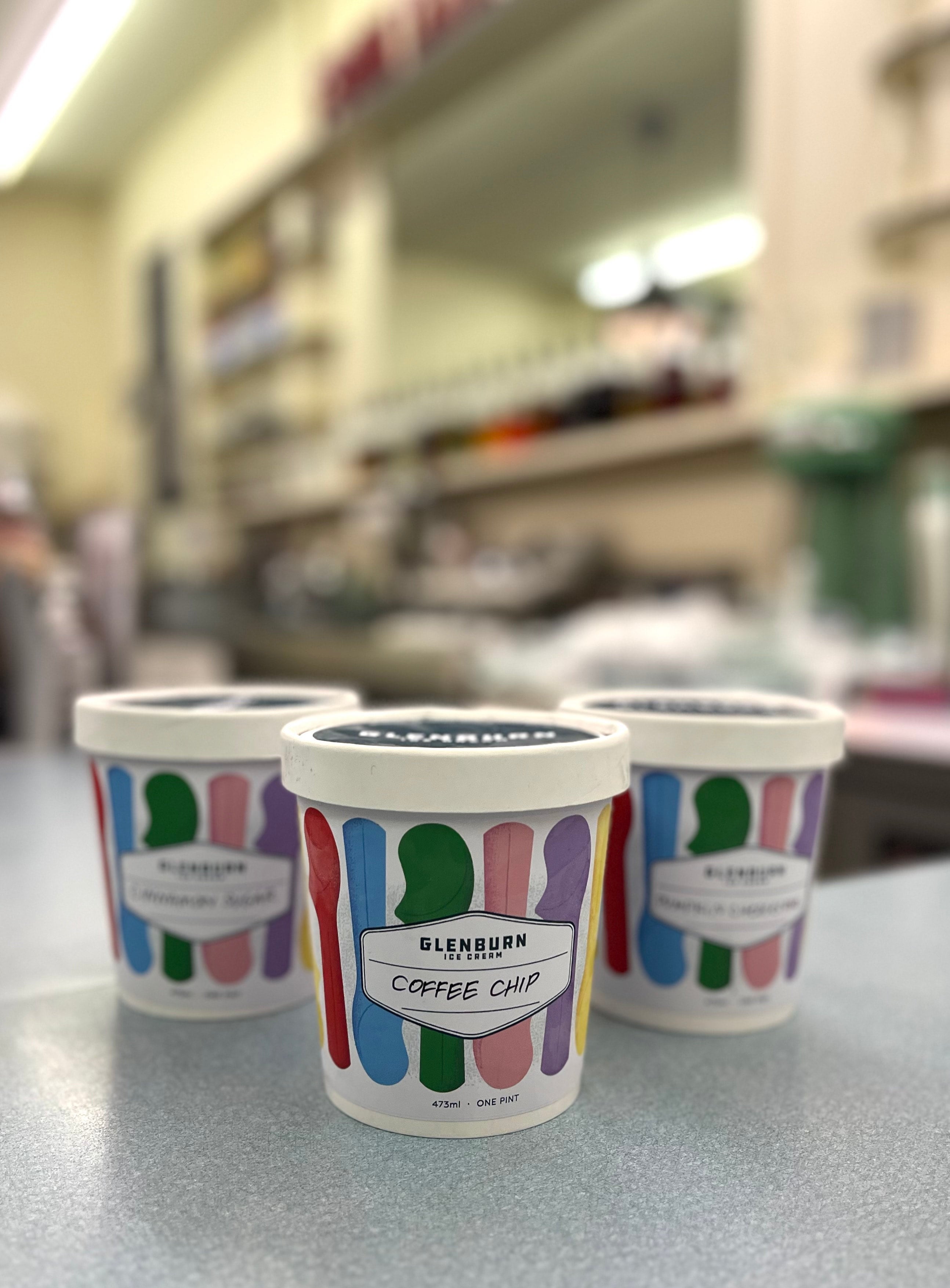 Glenburn Ice Cream Pints | Glenburn Soda Fountain
