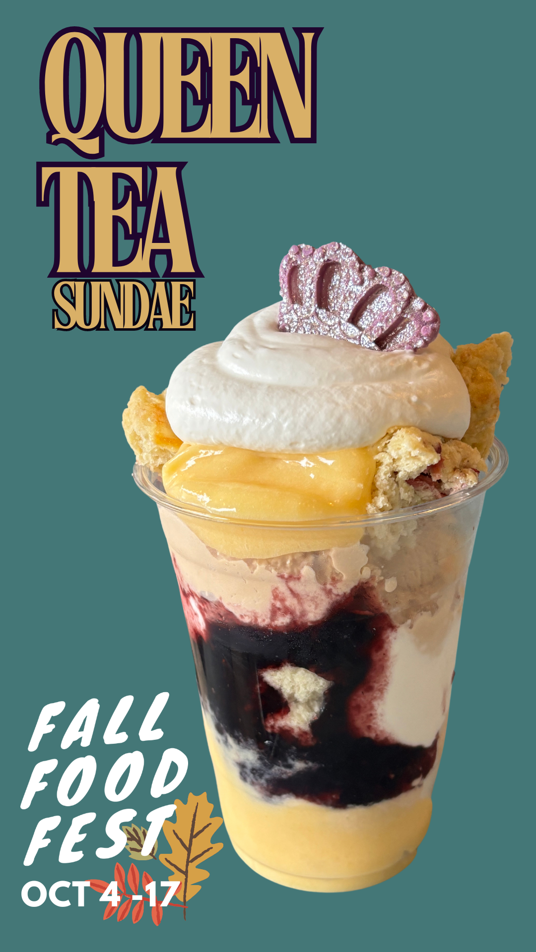 Queen Tea Sundae | Glenburn Soda Fountain